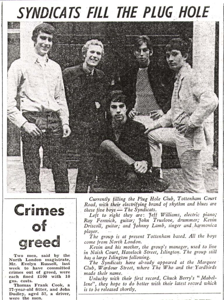 The Sixties - Ray Fenwick